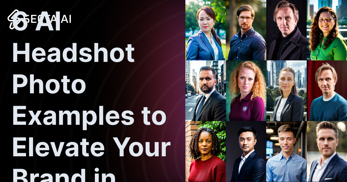 6 AI Headshot Photo Examples to Elevate Your Brand in 2025