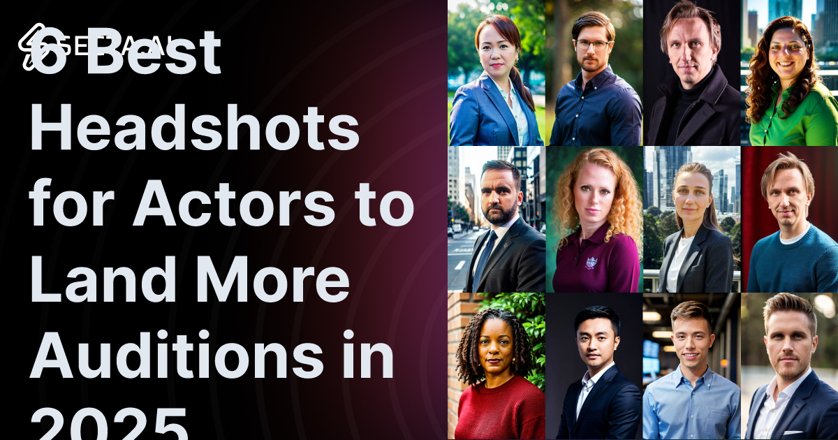 6 Best Headshots for Actors to Land More Auditions in 2025
