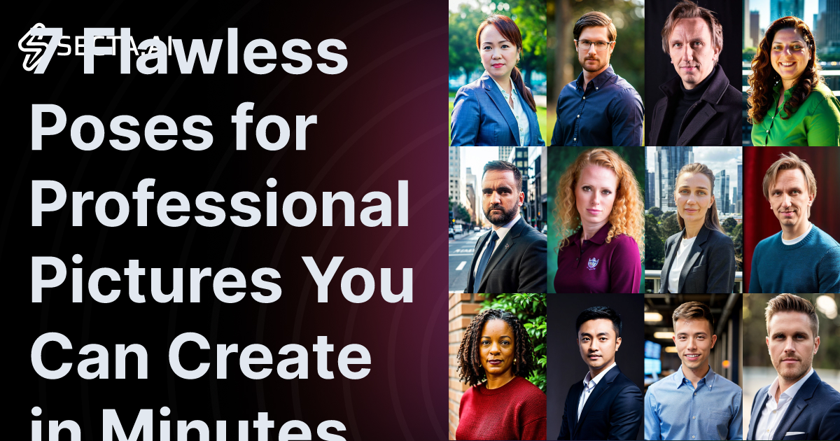 7 Flawless Poses for Professional Pictures You Can Create in Minutes ...