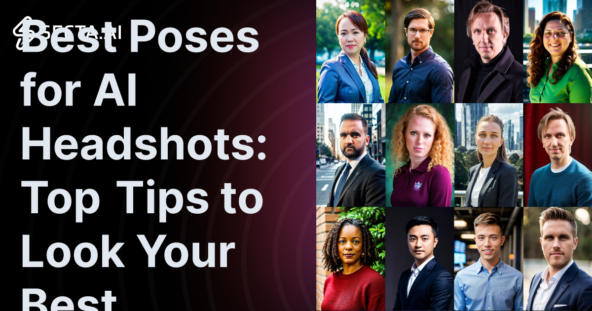 Best Poses for AI Headshots: Top Tips to Look Your Best