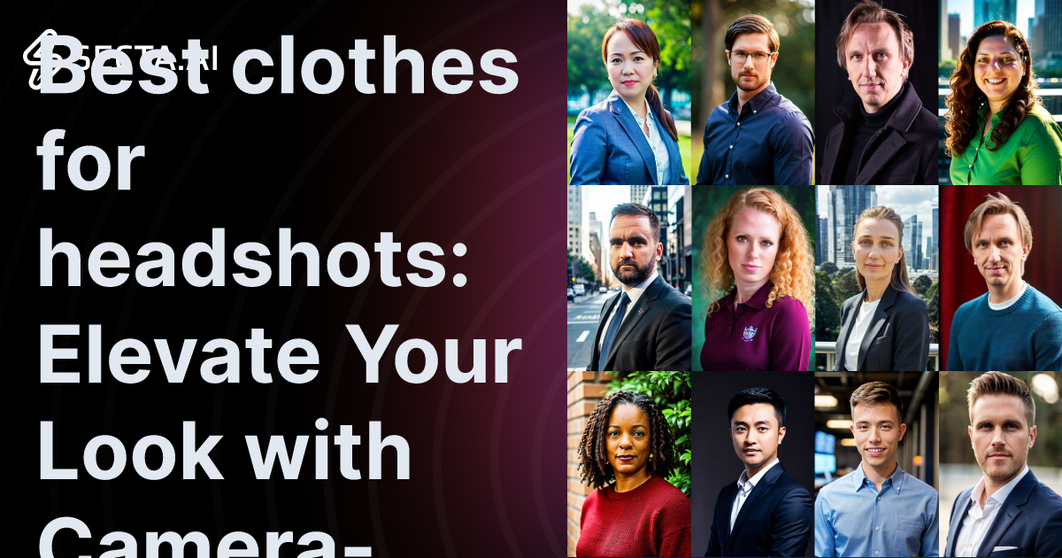 Best clothes for headshots: Elevate Your Look with Camera-Ready Style