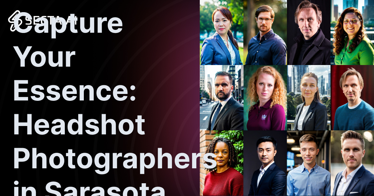Capture Your Essence: Headshot Photographers in Sarasota FL