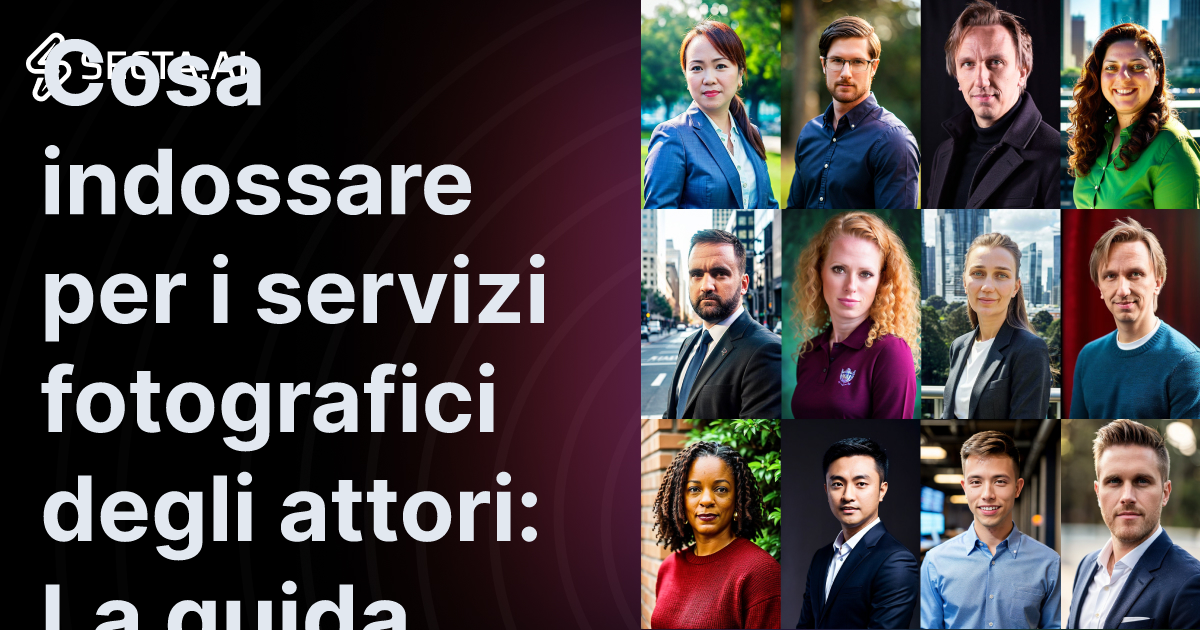 Cosa indossare per i servizi fotografici degli attori: La guida ...