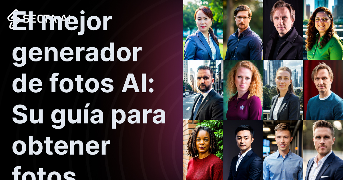 El mejor generador de fotos AI: Su guía para obtener fotos profesionales