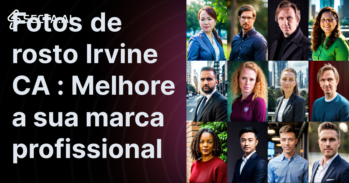 Fotos de rosto Irvine CA : Melhore a sua marca profissional