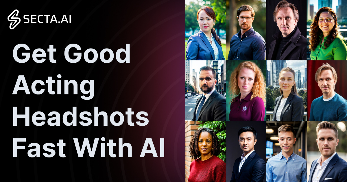 Get Good Acting Headshots Fast With AI