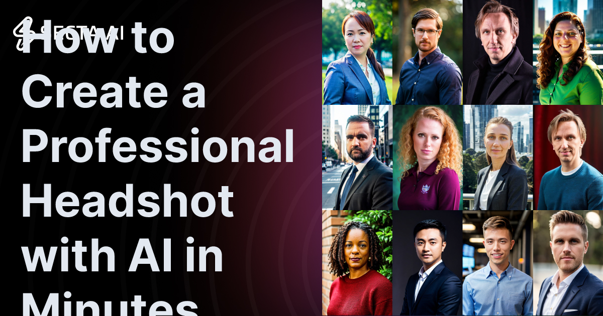 How to Create a Professional Headshot with AI in Minutes