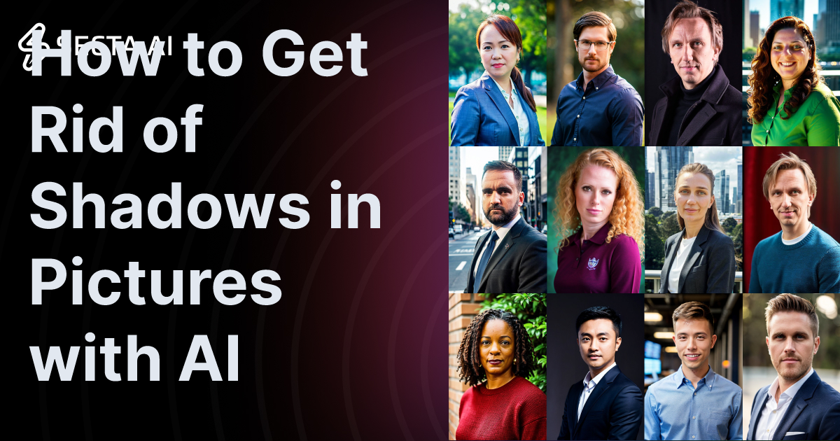 How to Get Rid of Shadows in Pictures with AI