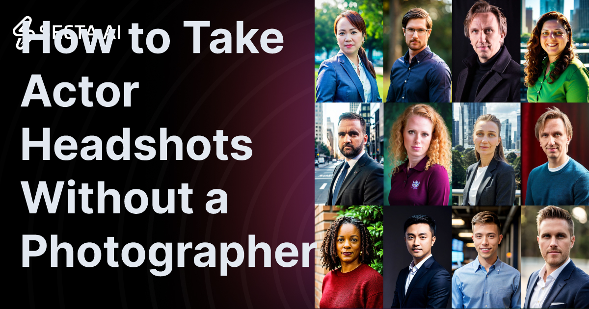 How to Take Actor Headshots Without a Photographer
