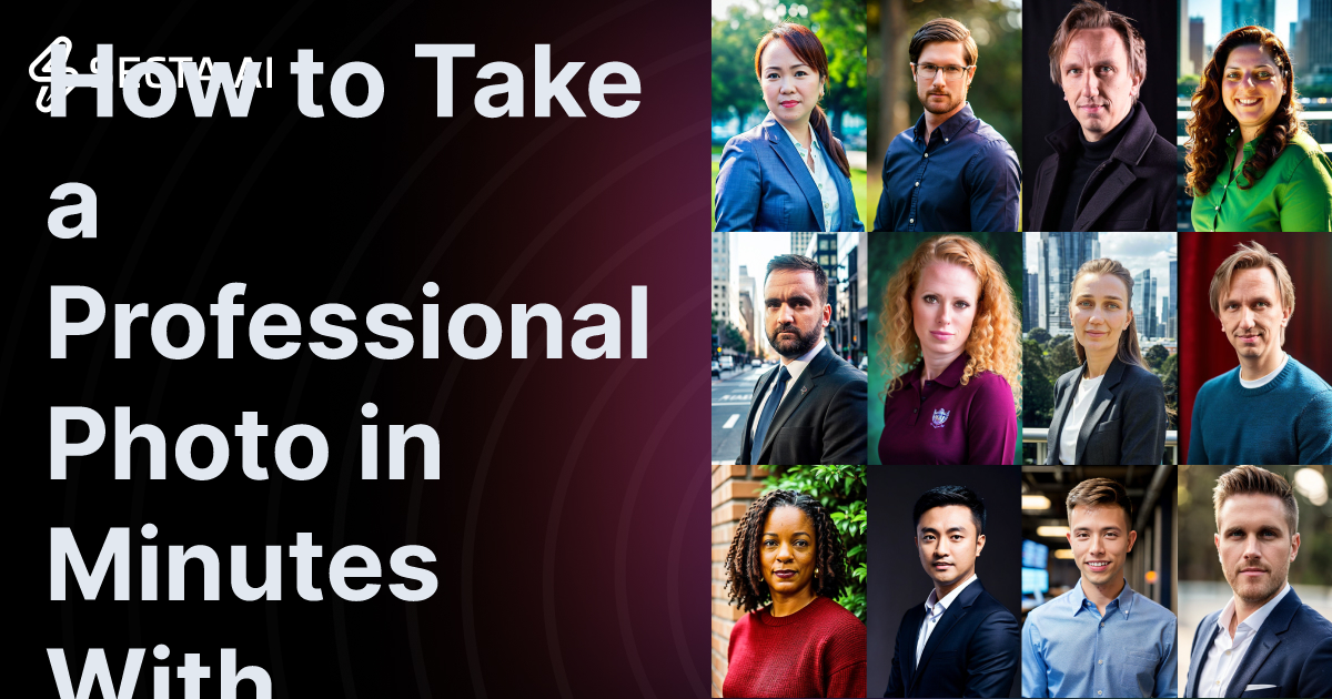 How to Take a Professional Photo in Minutes With Generative AI