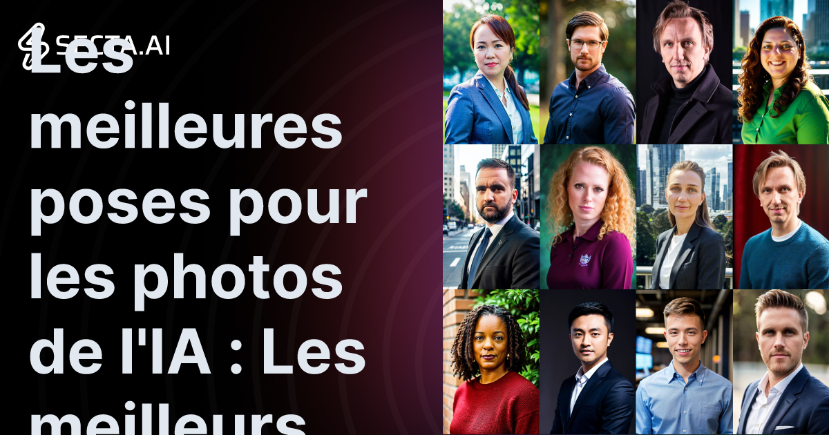 Les meilleures poses pour les photos de l'IA : Les meilleurs conseils ...