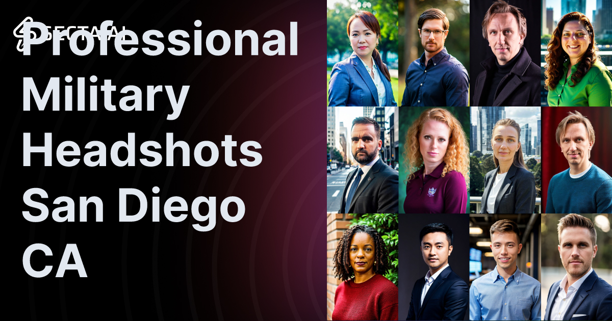 Professional Military Headshots San Diego CA